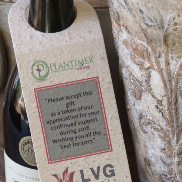 Eco-Friendly Wine Bottle Neck Tags