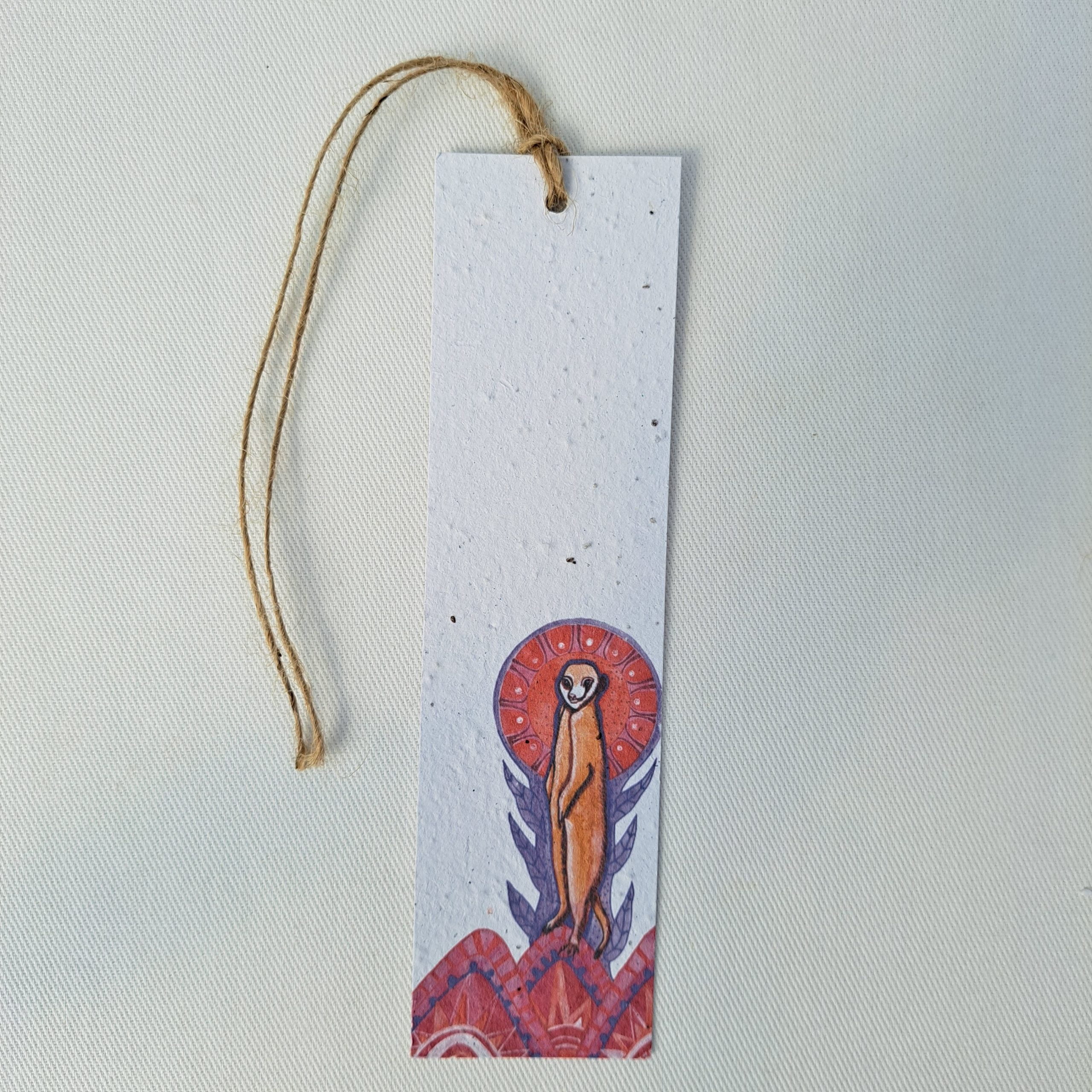 Bookmark: Meerkat - Growing Paper