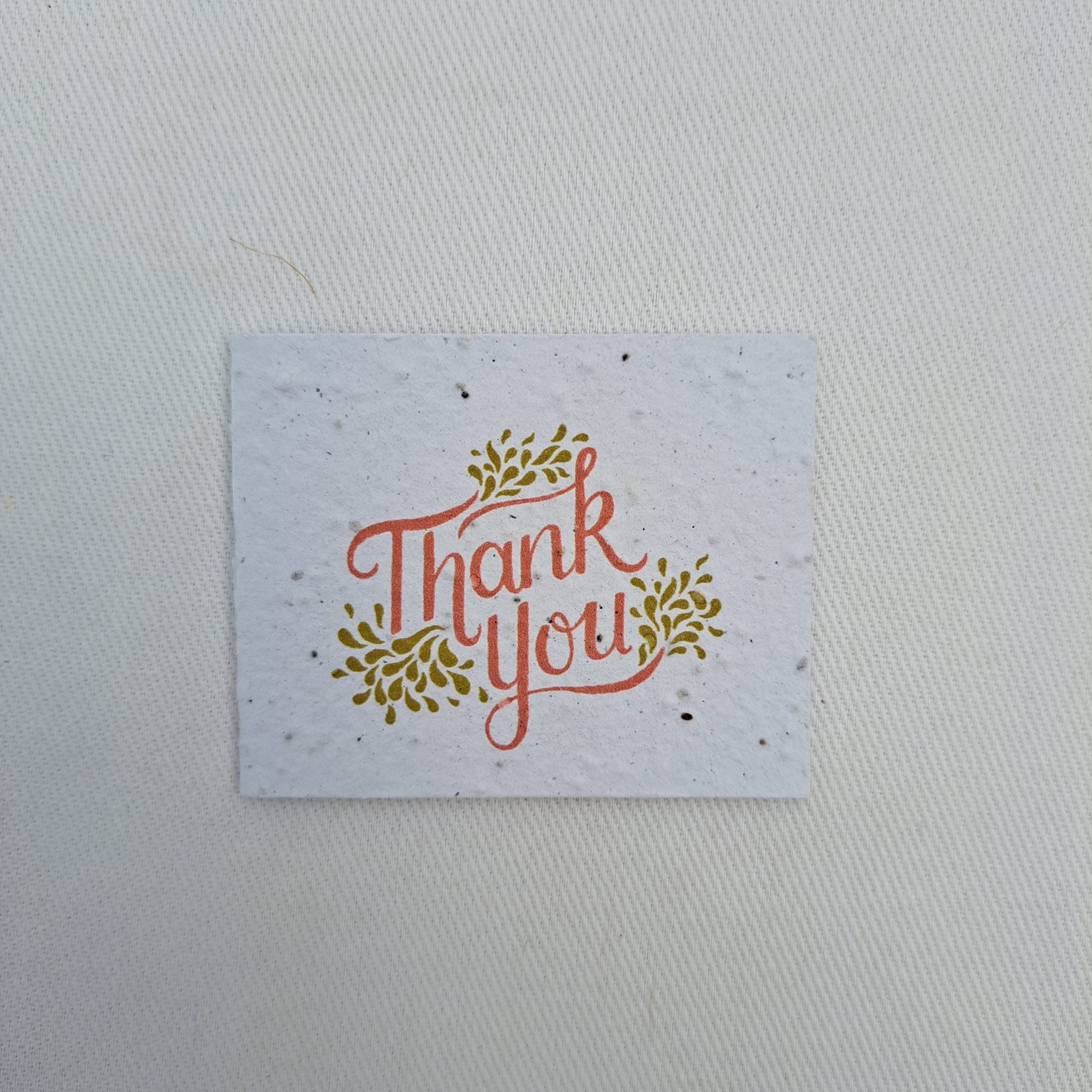 Mini Card: Thank you - Growing Paper